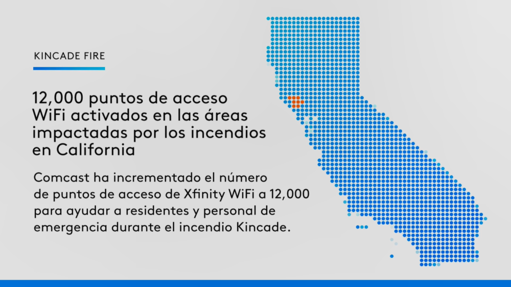 Comcast provee servicio de internet a 11 centros de evacuación en áreas ...