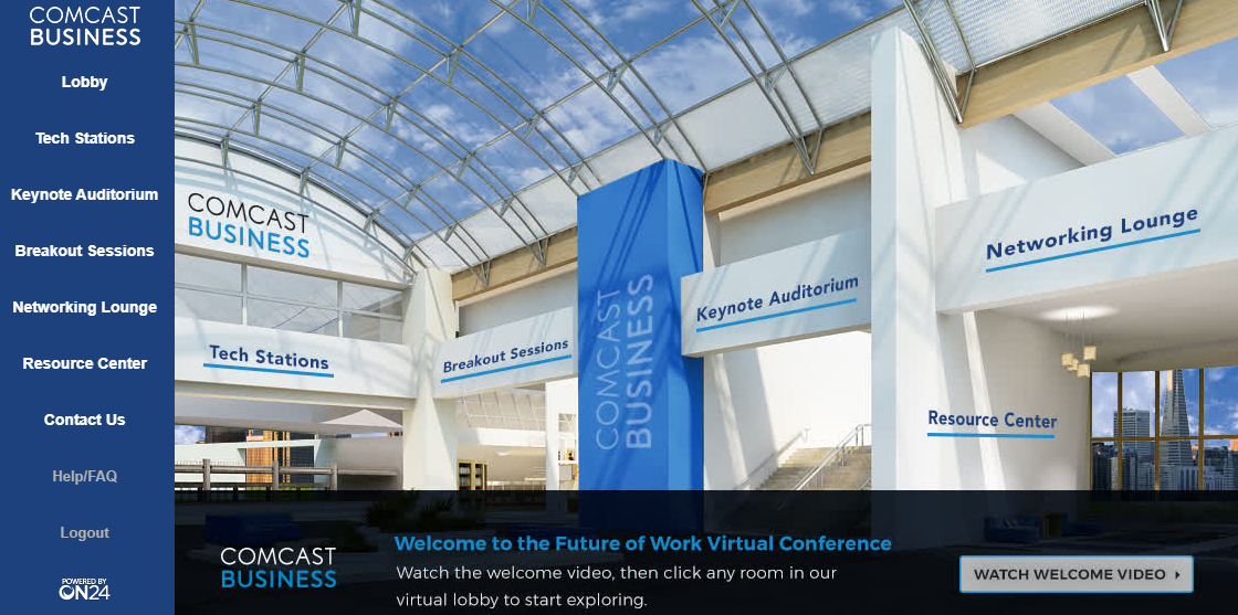 Virtual Conference Helps Businesses Bounce Forward in 2020 | Comcast ...
